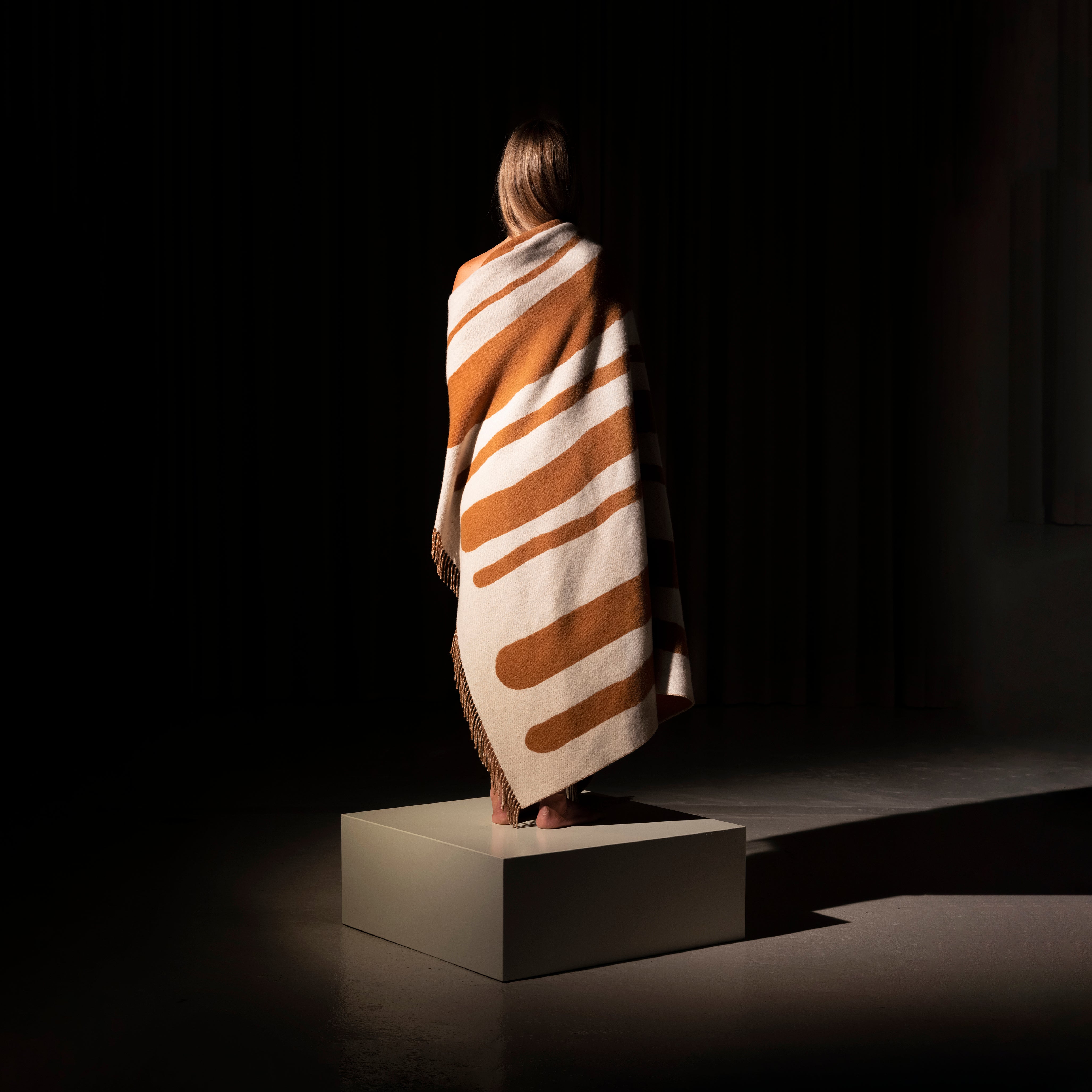 Nicholai Wiig-Hansen - Brush - blanket - Tan/milk - raawii